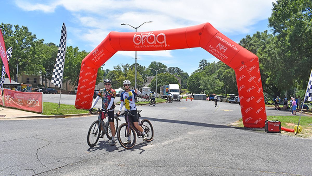 Bike Ride Across Georgia stops in LaGrange