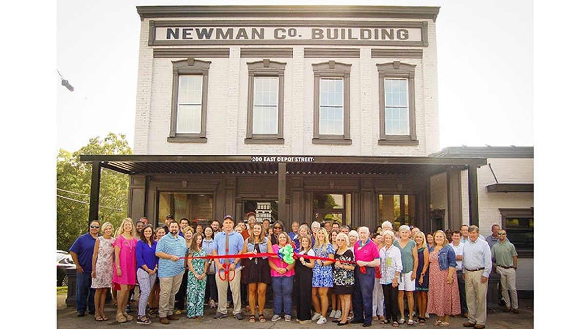 Ribbon Cutting held for renovated Newman Building