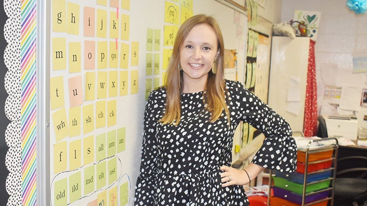 Long Cane Elementary School names Layna Kemp Teacher of the Year