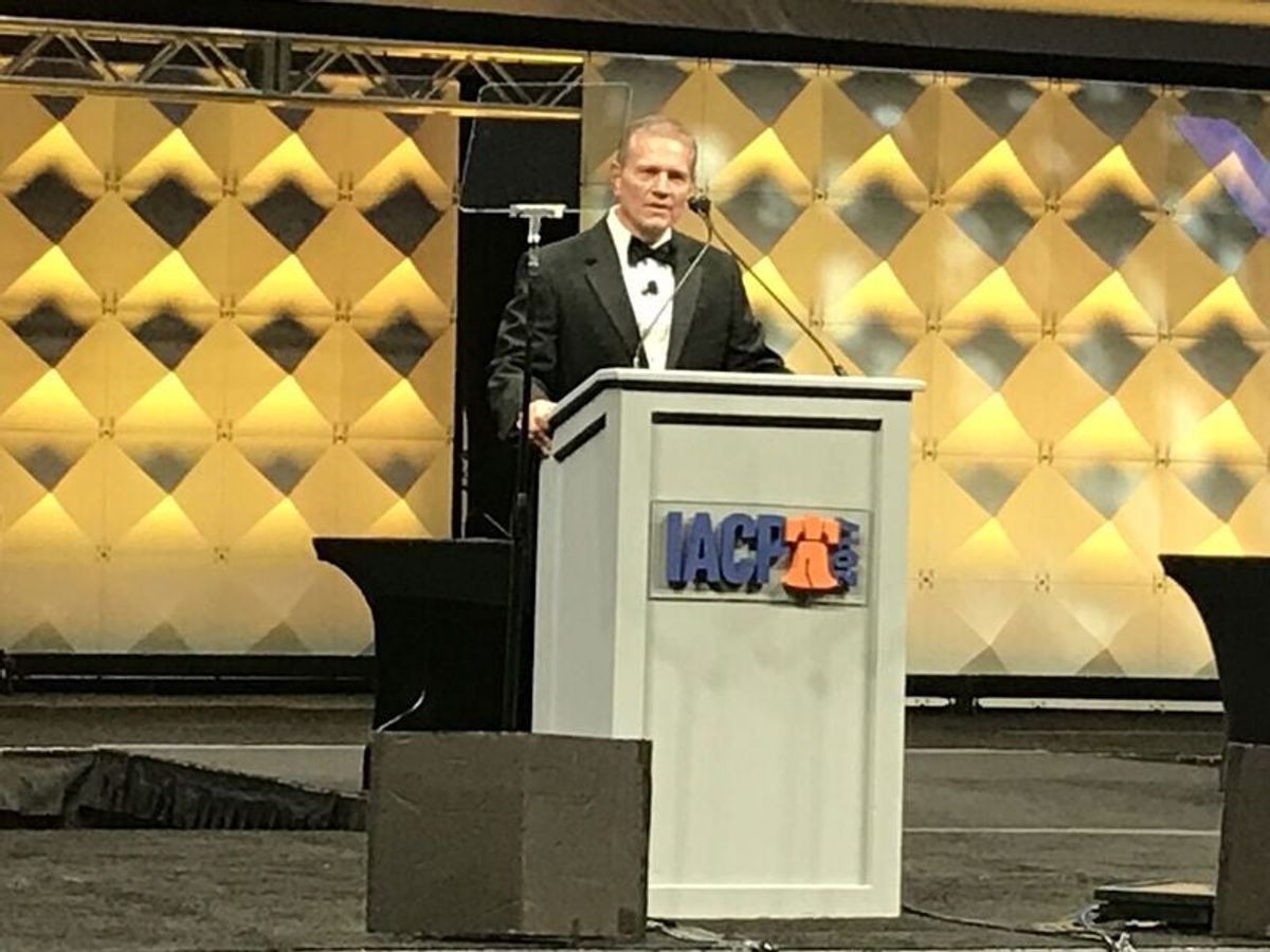 Chief sworn in as IACP president