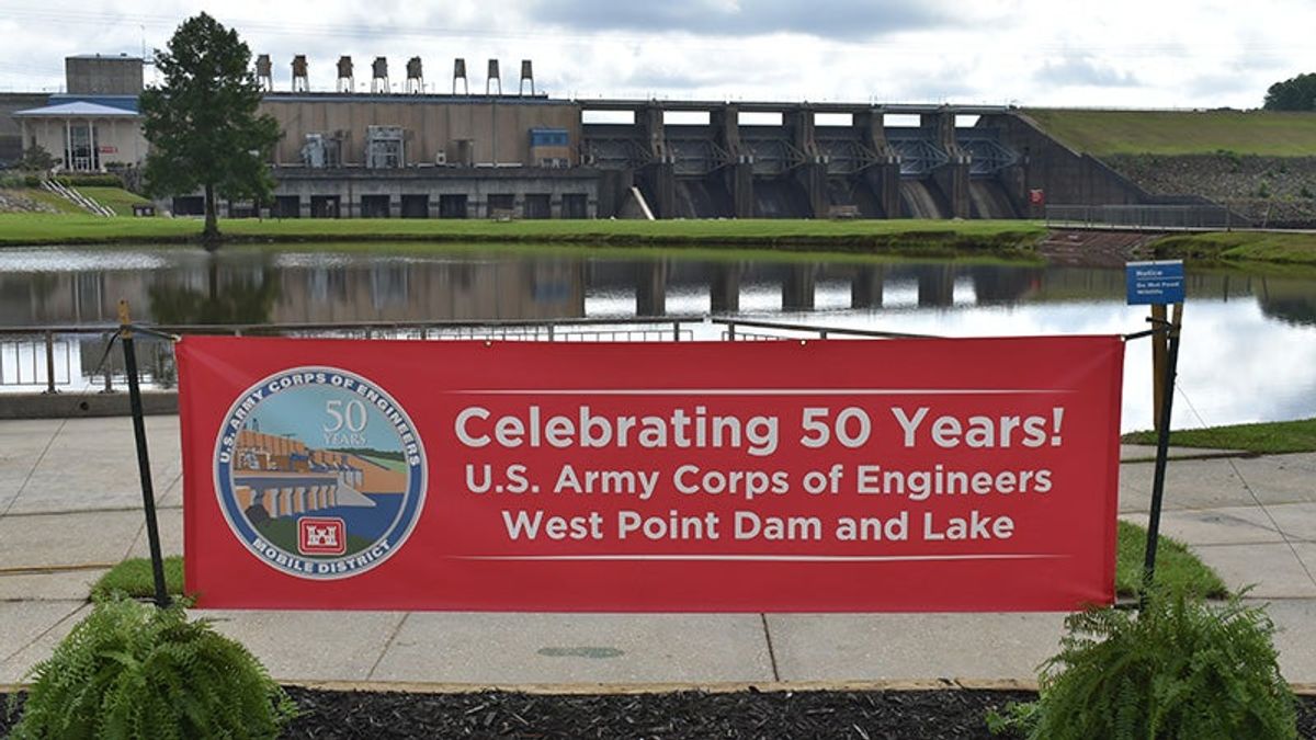 50 DAM YEARS: West Point Dam celebrates milestone