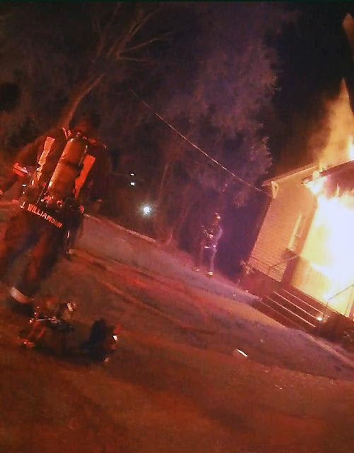 LFD responds to house fire at 203 Front Street