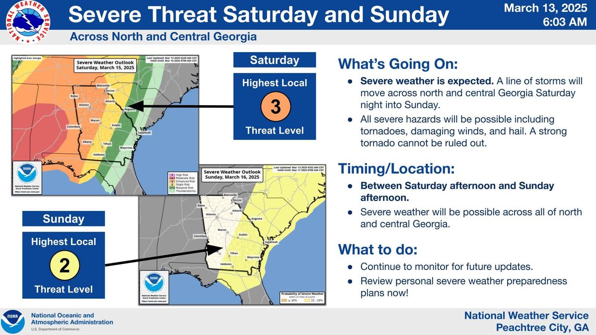 Storms rolling in tonight, severe weather expected on Saturd...