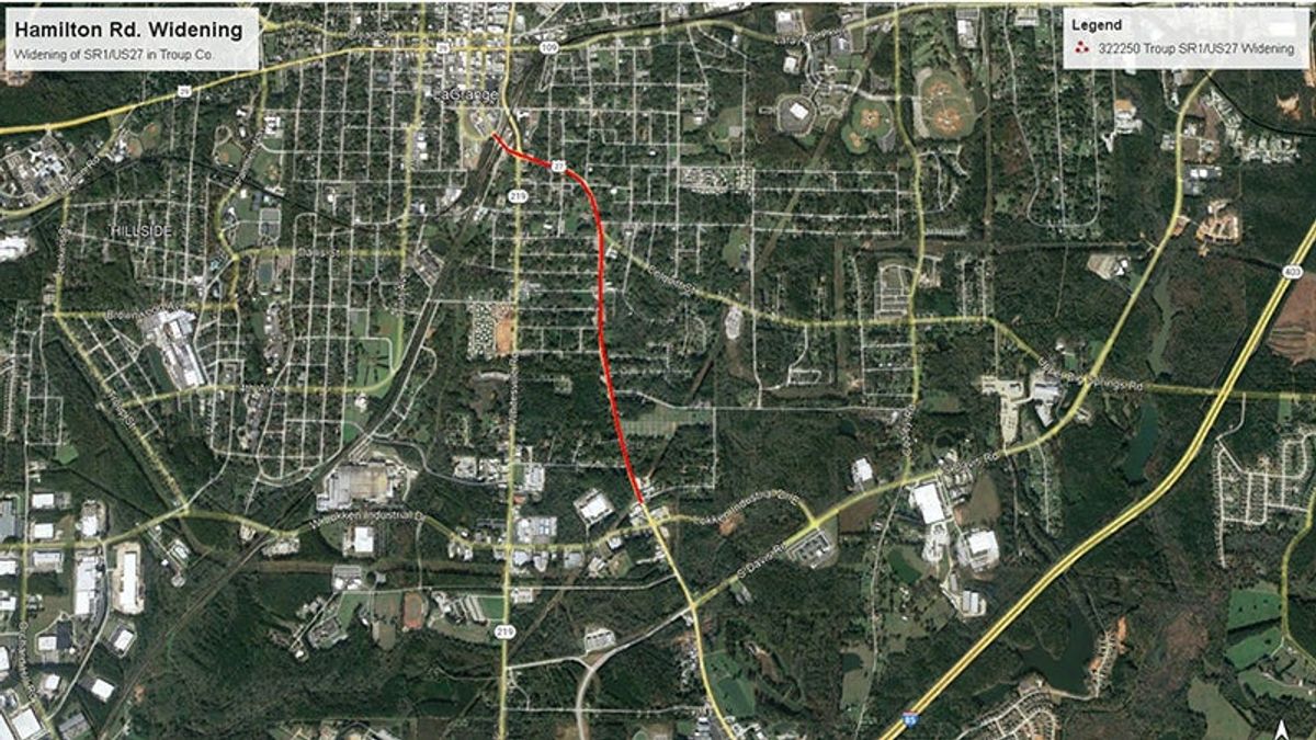 Work set to begin on Hamilton Road widening project