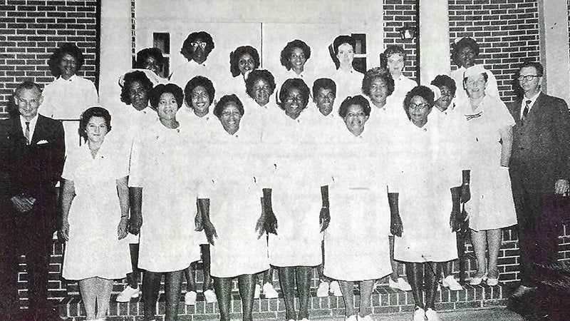 LaGrange's first integrated nurse class celebrates breaking the color ...