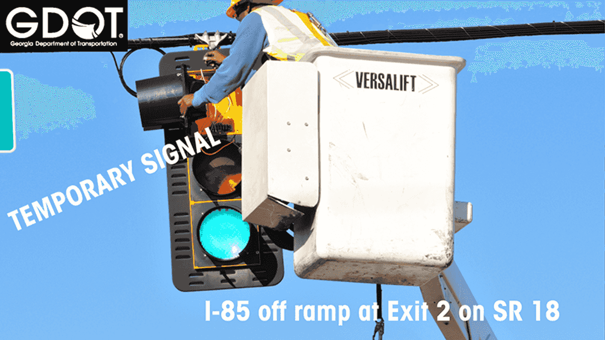 GDOT to add temporary traffic signal at West Point Exit