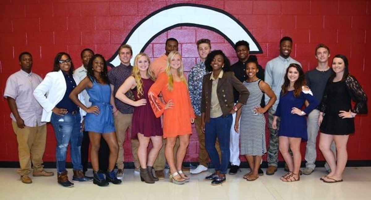 Callaway High School presents homecoming court
