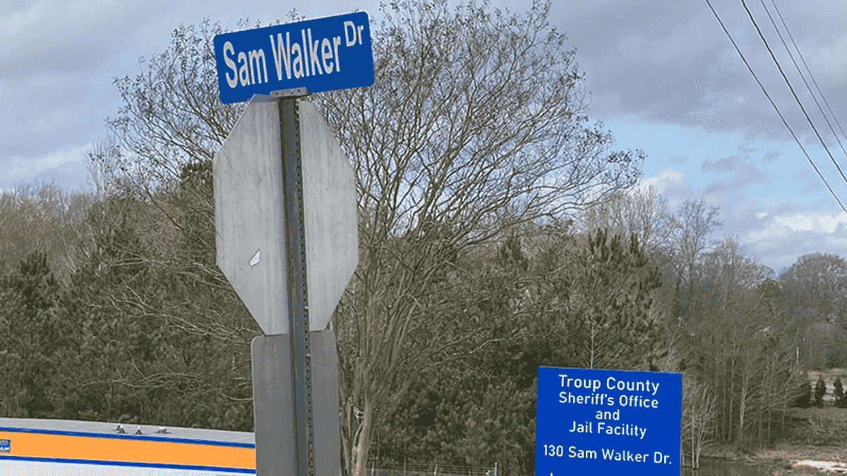WHAT'S IN A NAME? Sam Walker Drive