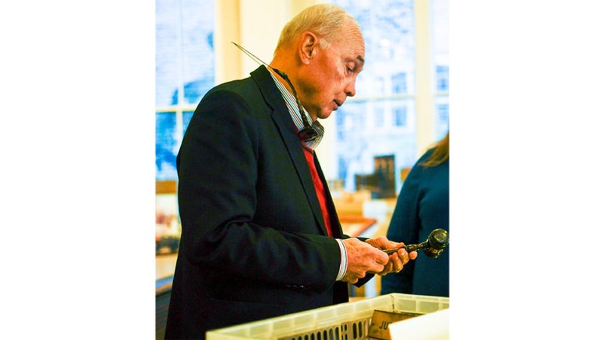 Judge Danny Daniel gives to the Troup Archive