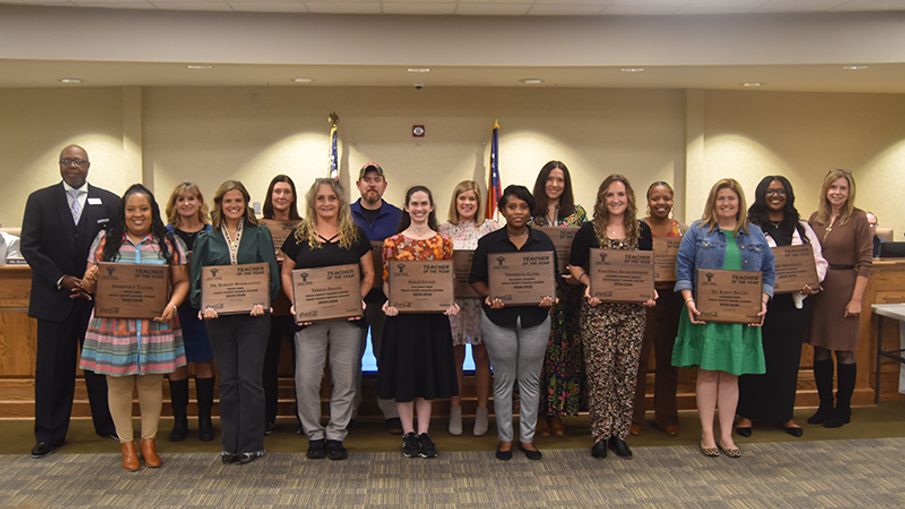 TCSS recognizes school-level Teachers of the Year