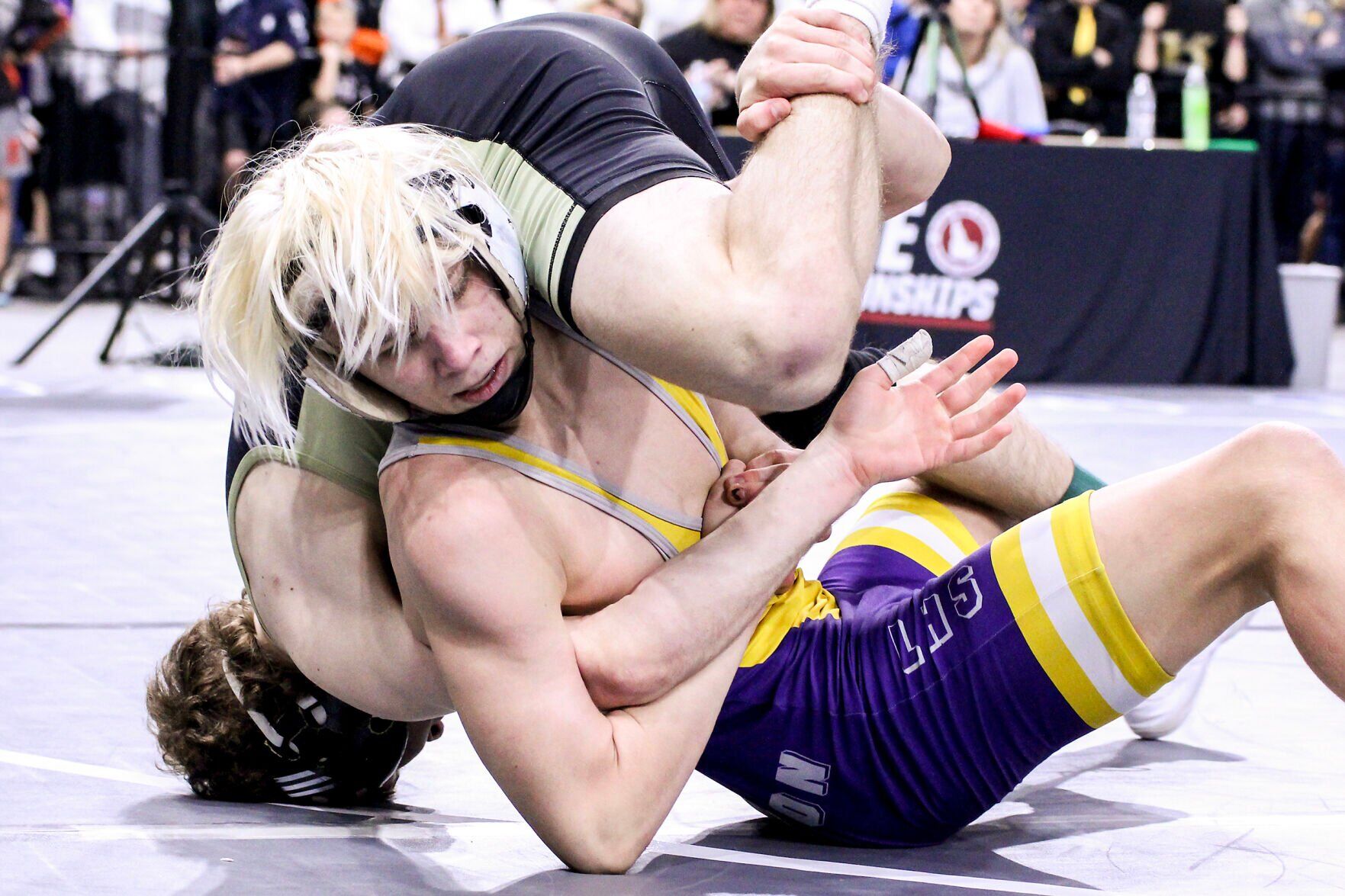 Trio reigns as wrestling royalty