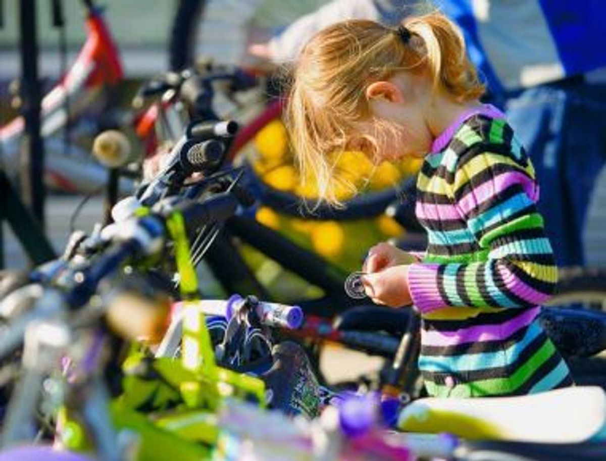 Event encourages students to bike, walk, scoot to school