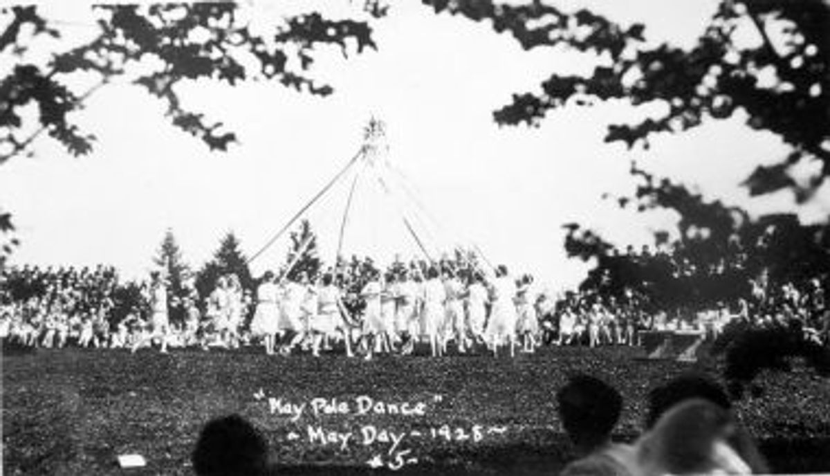 Picture of the Past: May Dance