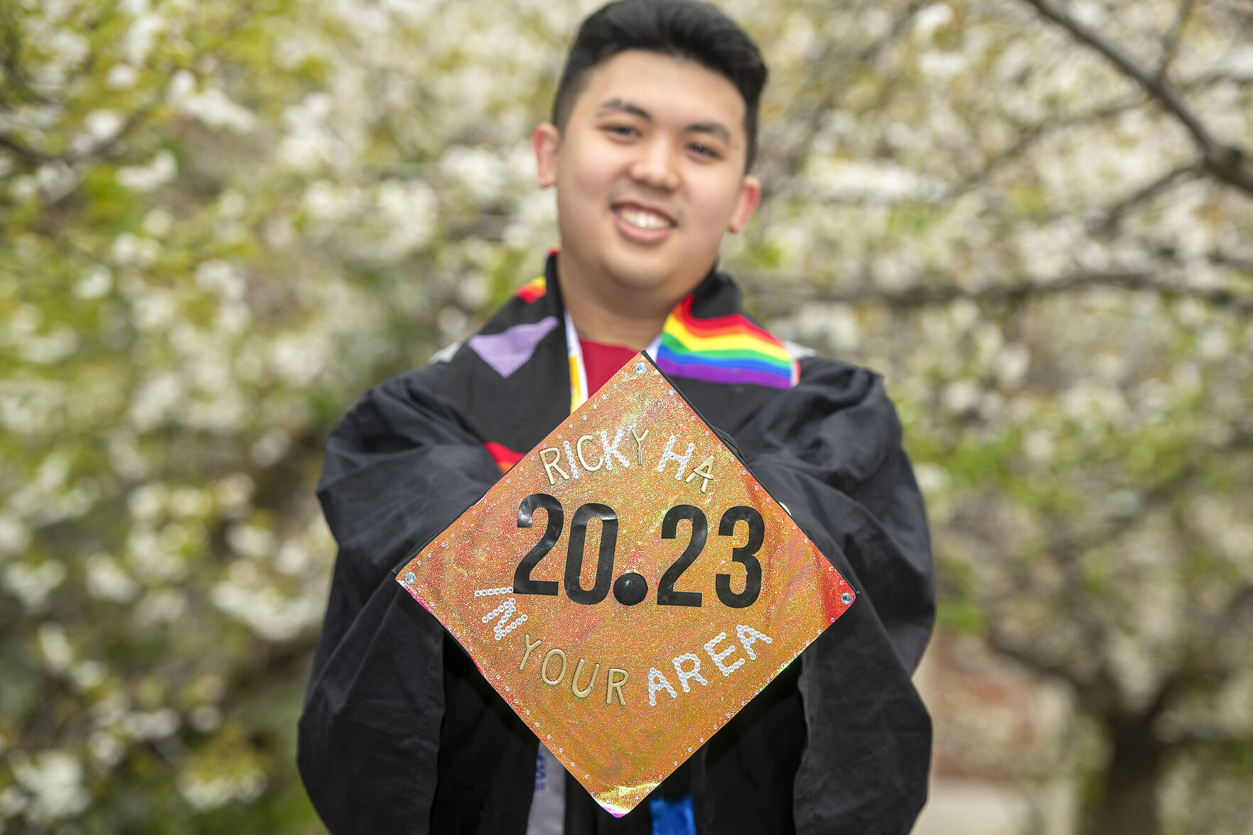 Youngest son, first-generation grad