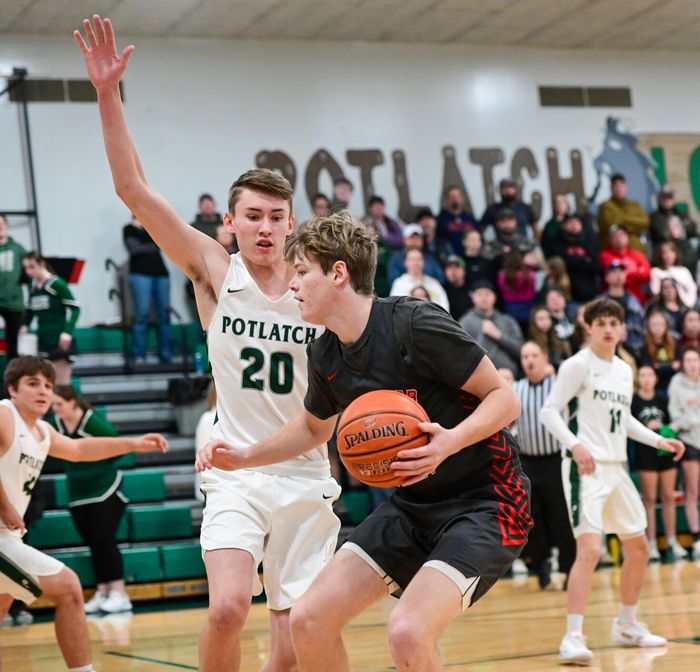 Potlatch boys basketball whittles down Clearwater Valley in home victo...