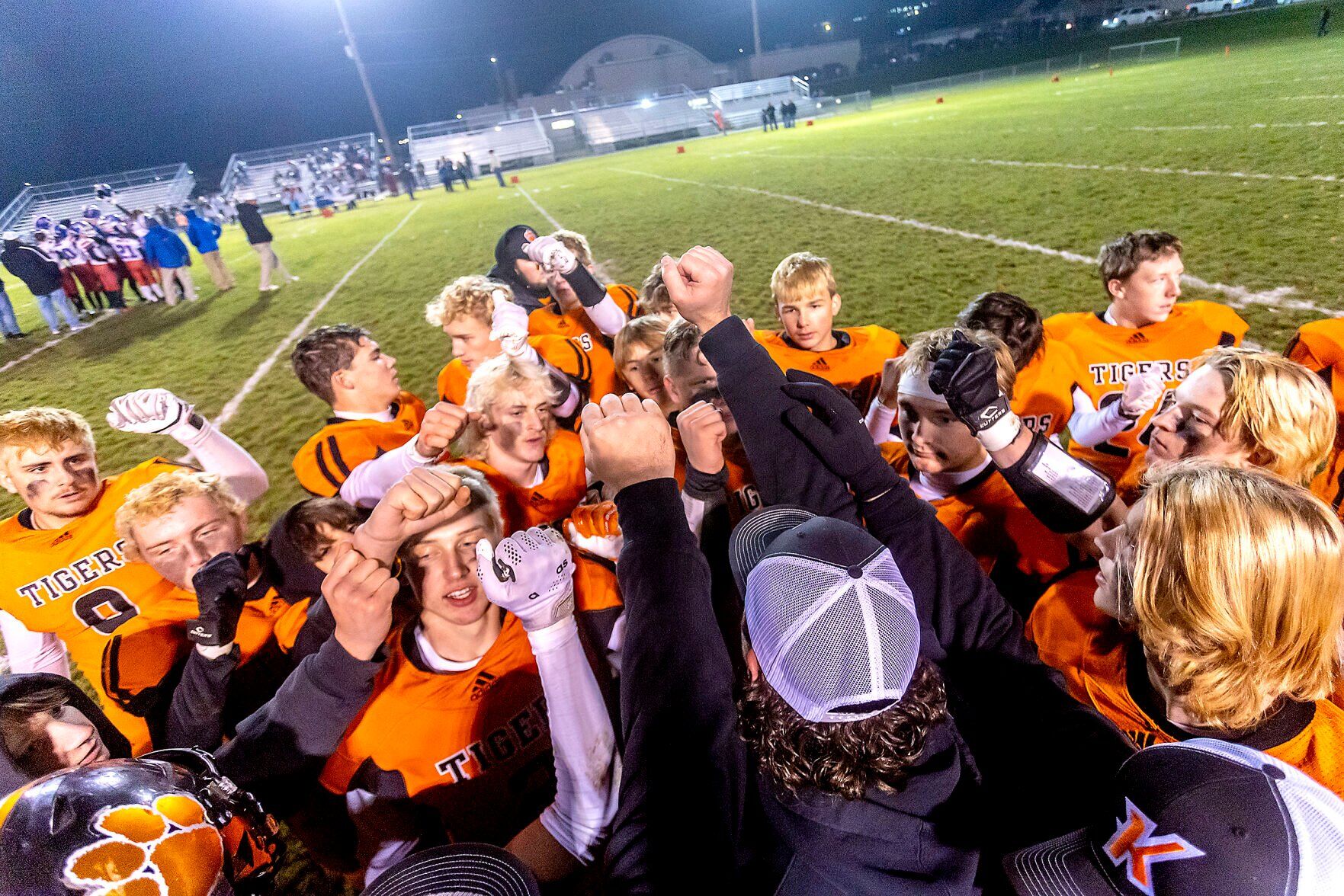 KENDRICK WINS STATE FOOTBALL TITLE