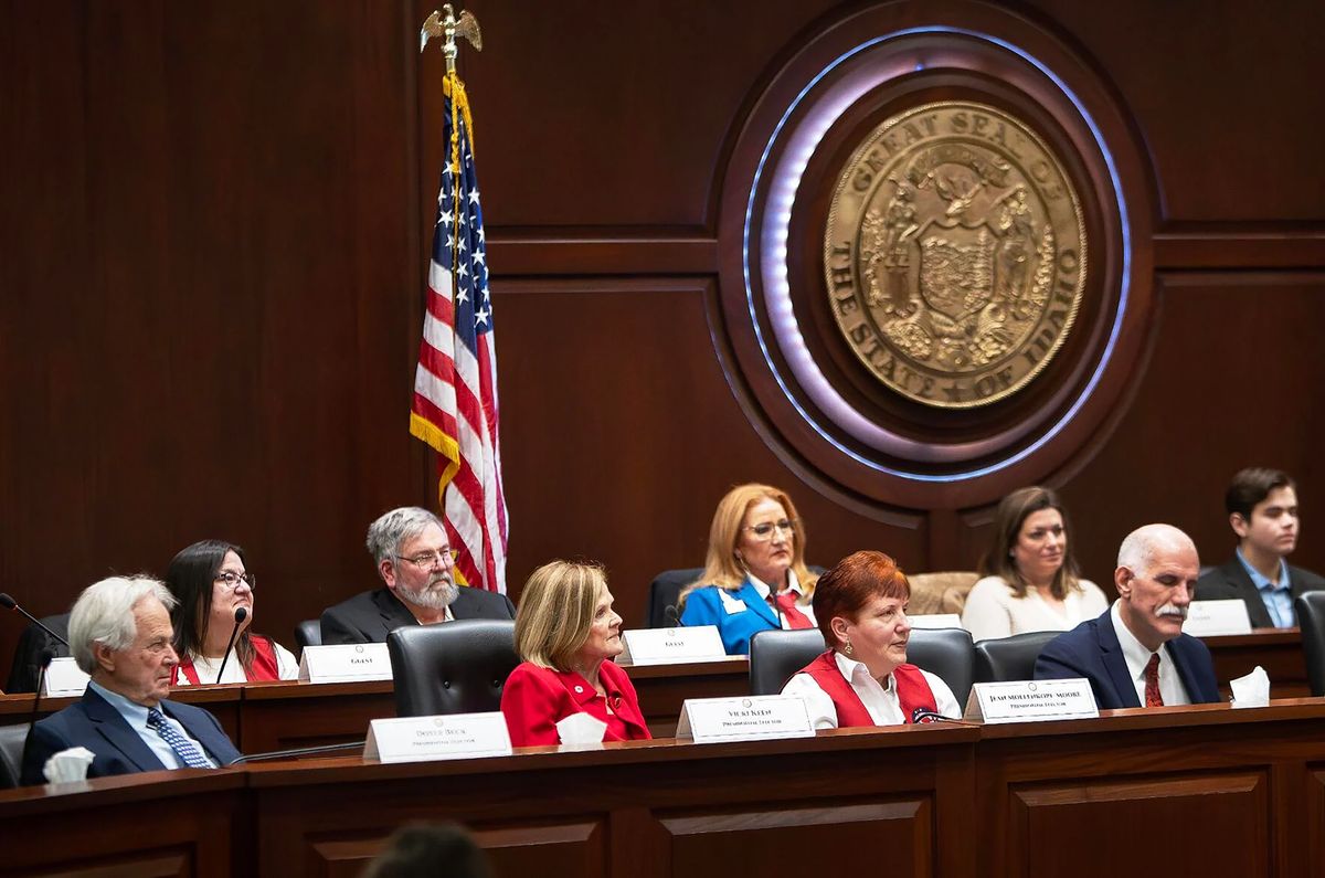 Electors cast their ballots for President-elect Trump