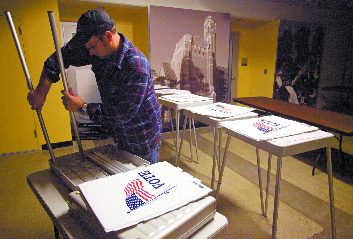 Election Day prep on the Palouse