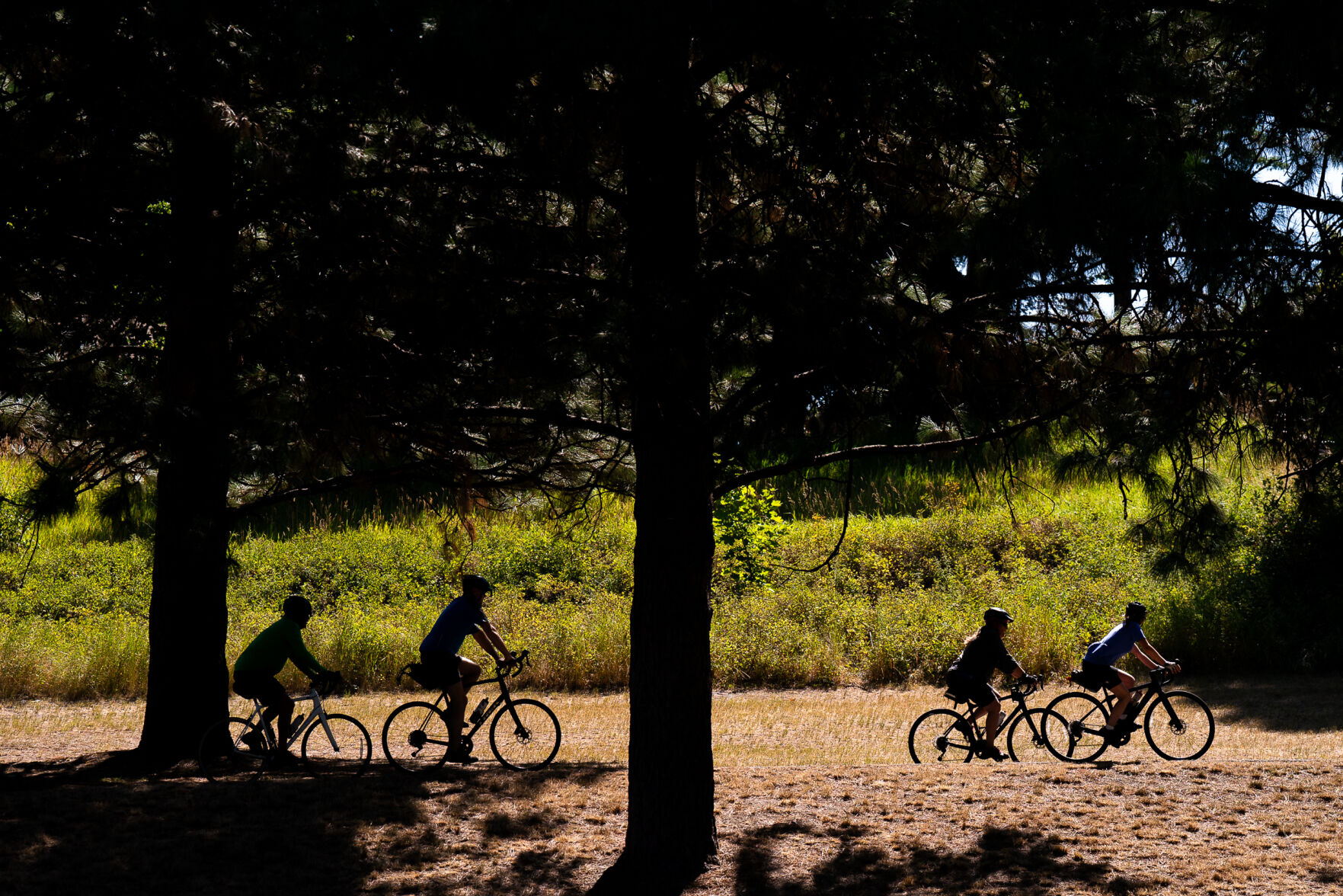 Photo: Rolling along