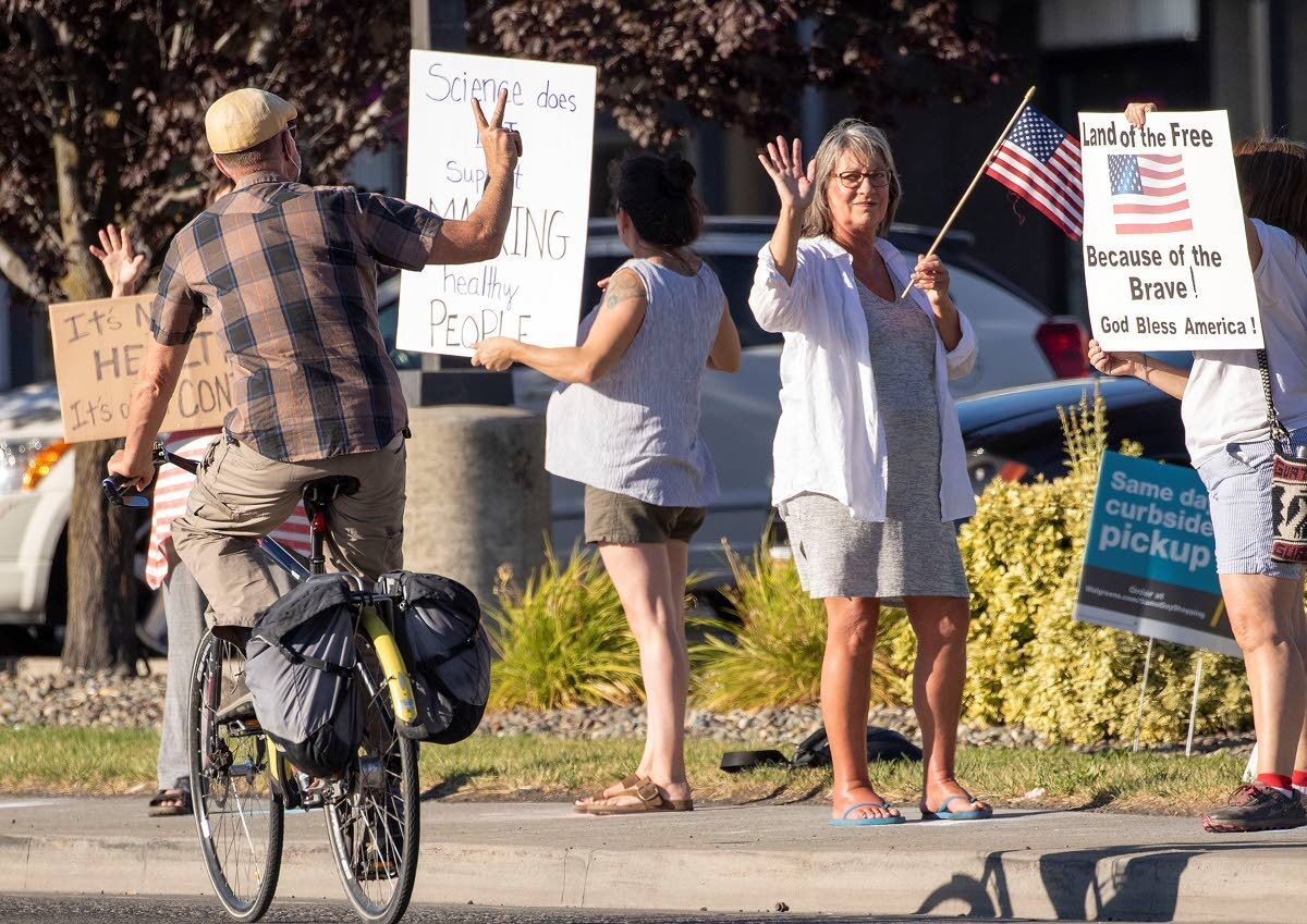 Anti-mask protest