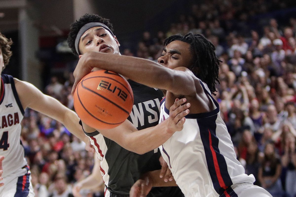 No. 18 Gonzaga pulls away from Wazzu after close first half