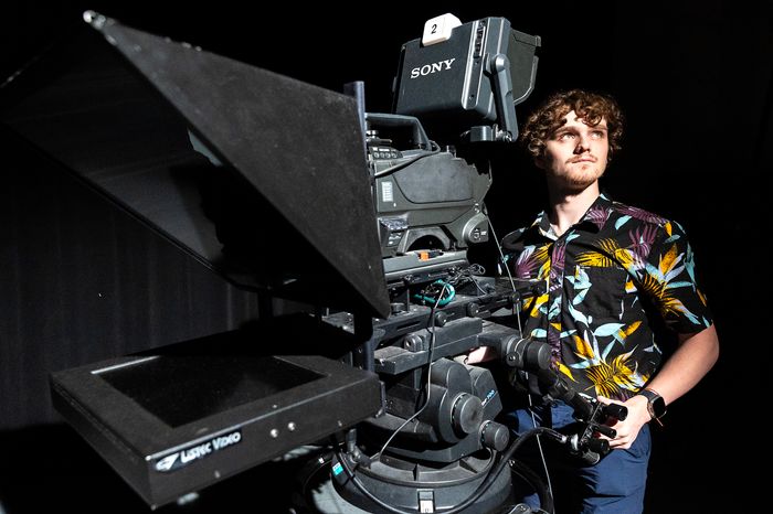 UI grad finds purpose behind the camera