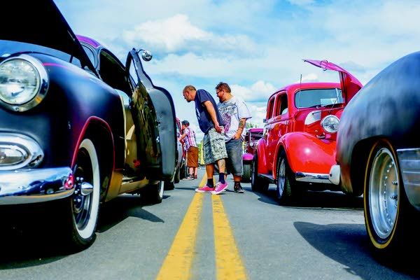 A 'small town' hot rod takeover