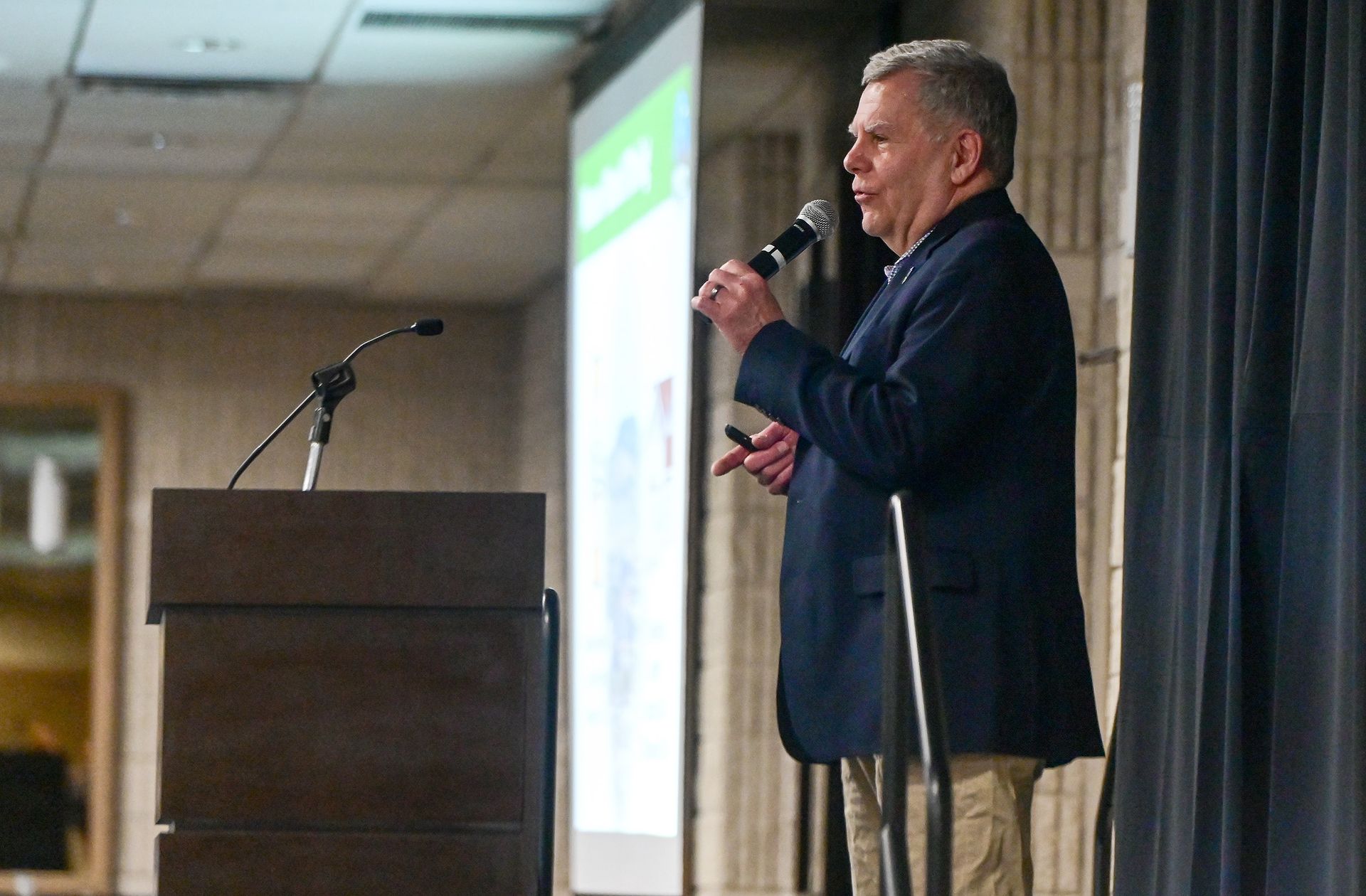 Mayor discusses taxes, construction, Chick-fil-A