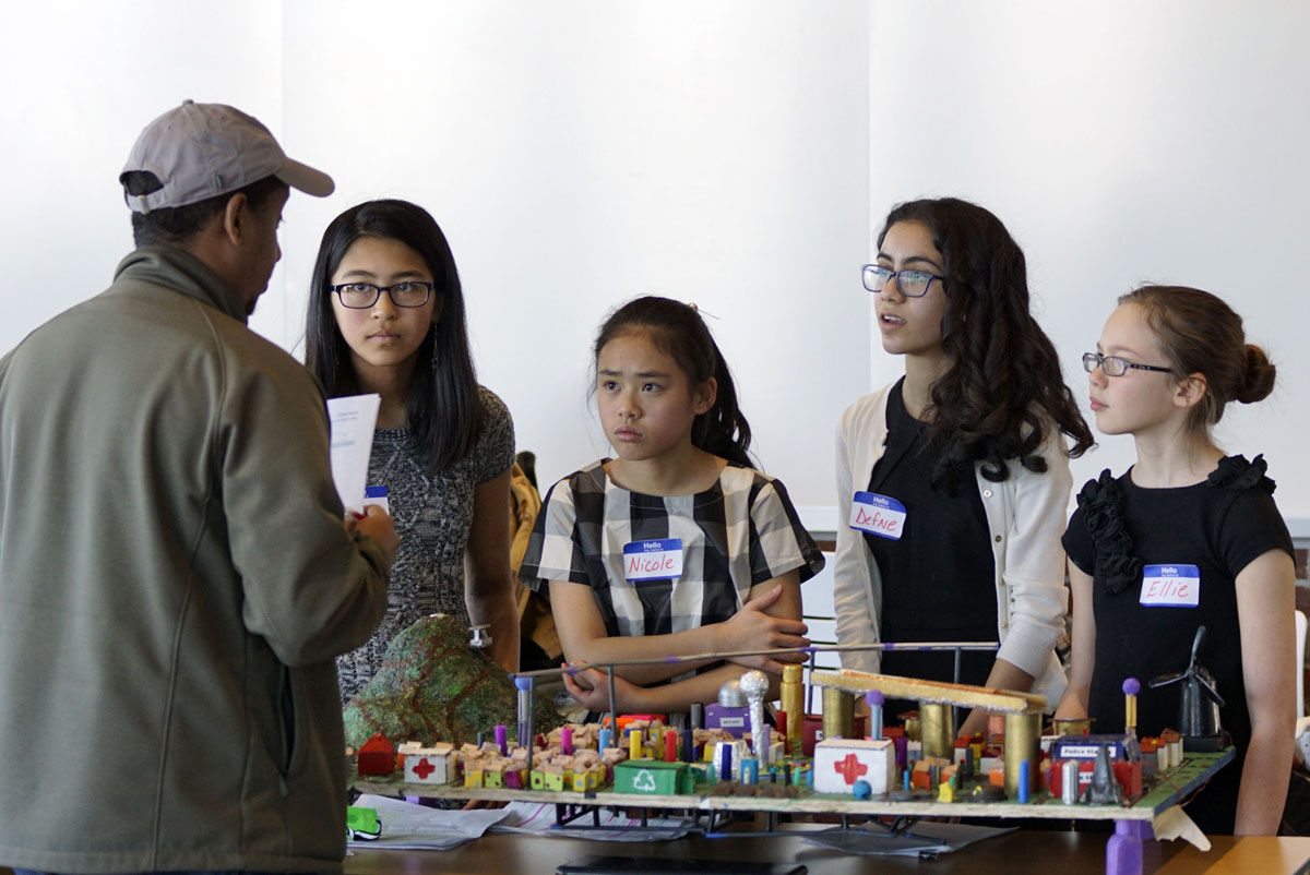 Moscow Middle School team has a vision