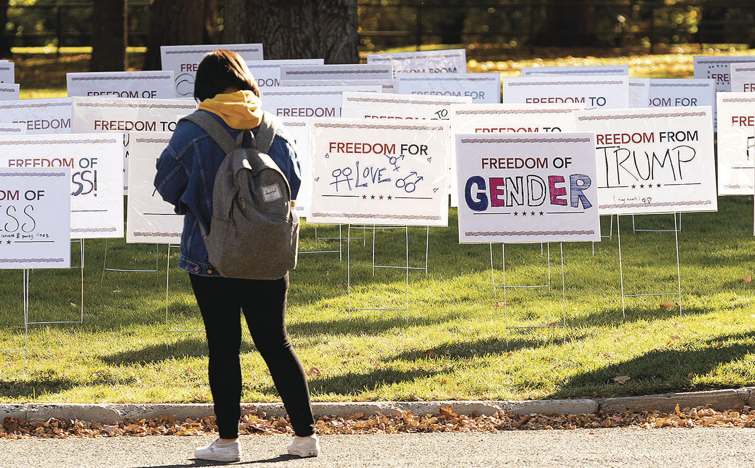 Feature Photo: Signs of freedom