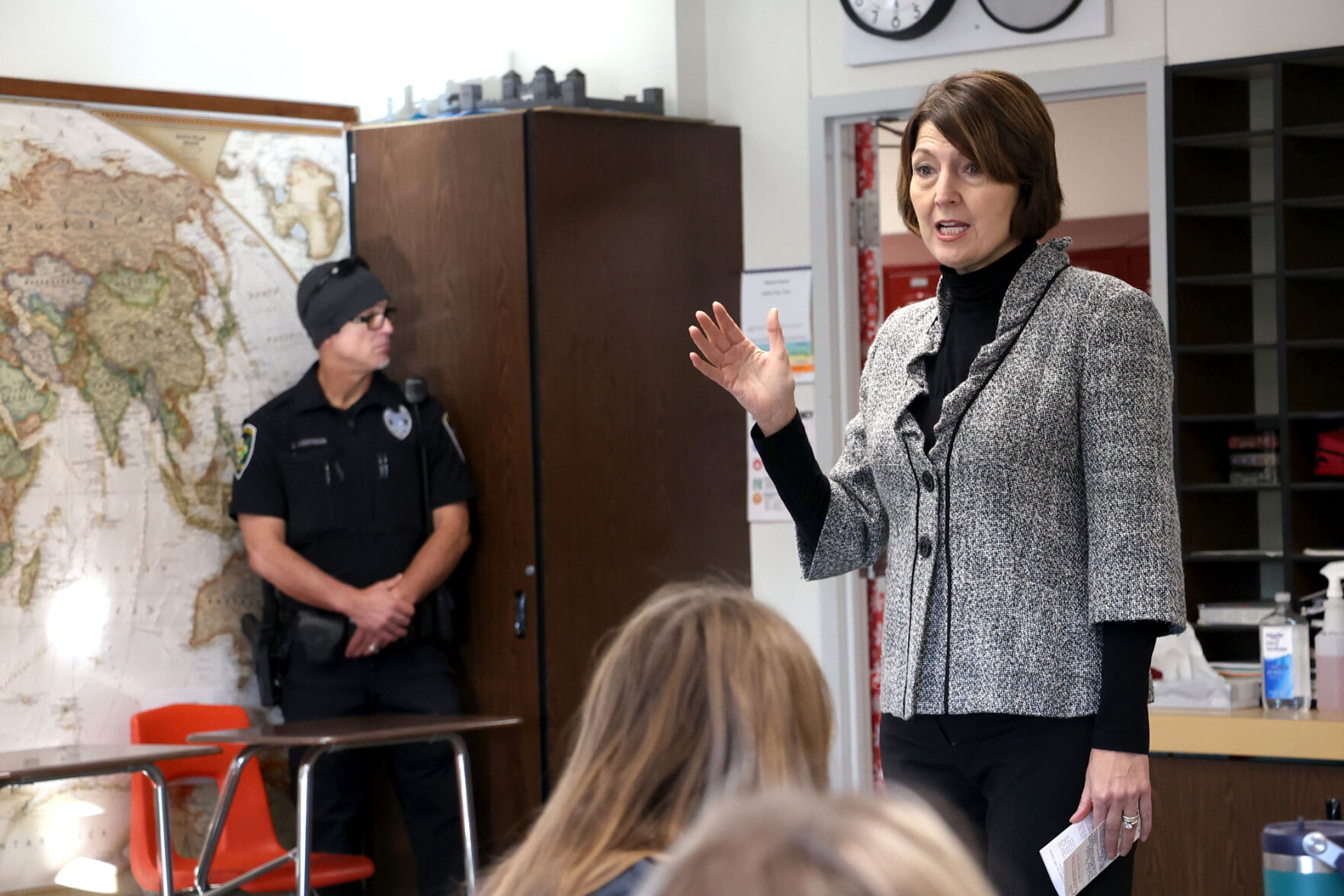 Congresswoman visits Gar-Pal High