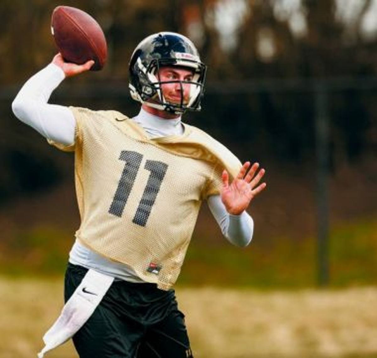Vandals work through first spring practice