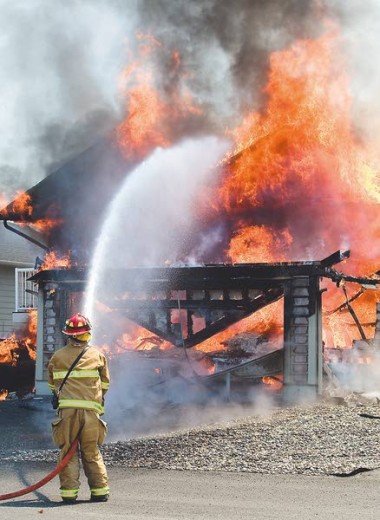 Independence Day fire destroys Moscow home: Seven intentional fires on...