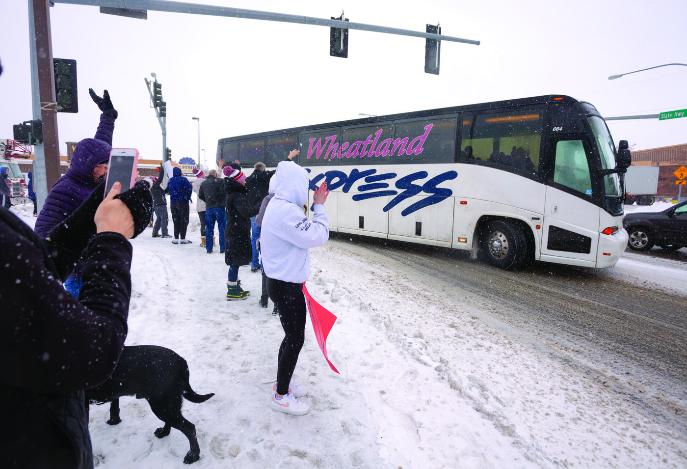Feature photos: Cheering on the Bears