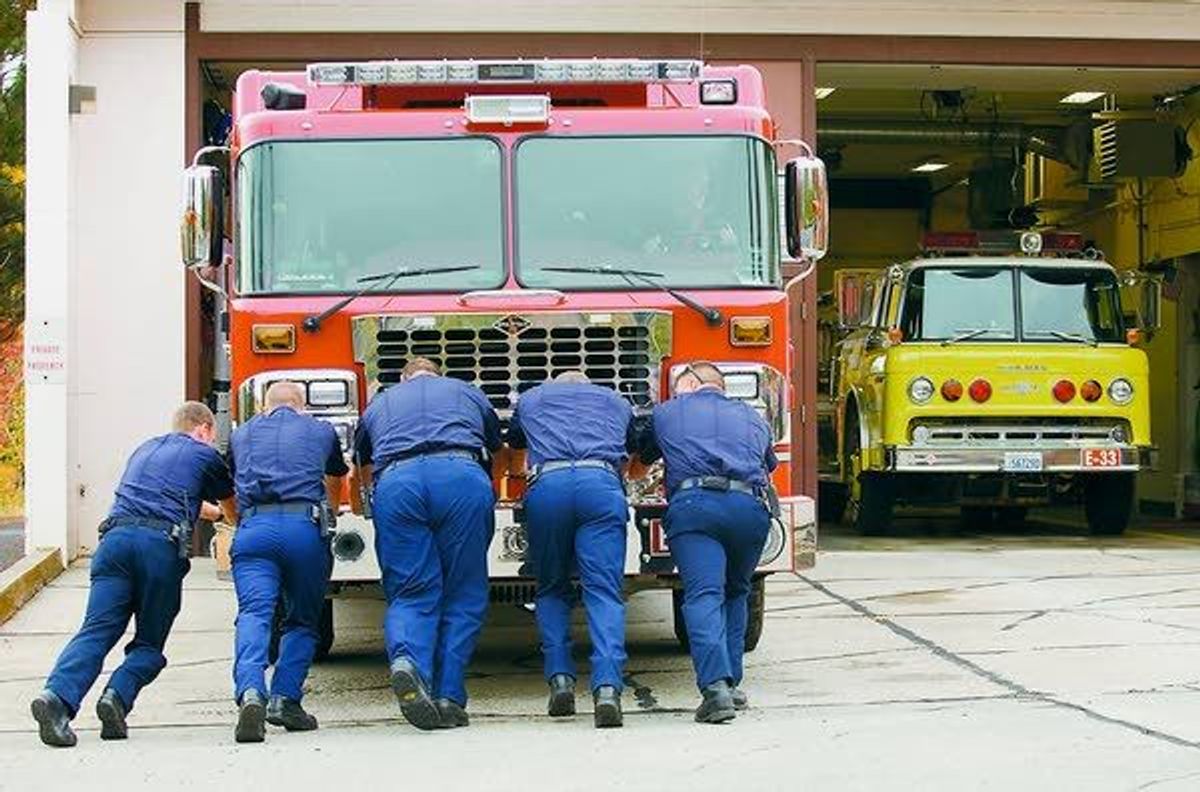 Pullman shows off new fire engine
