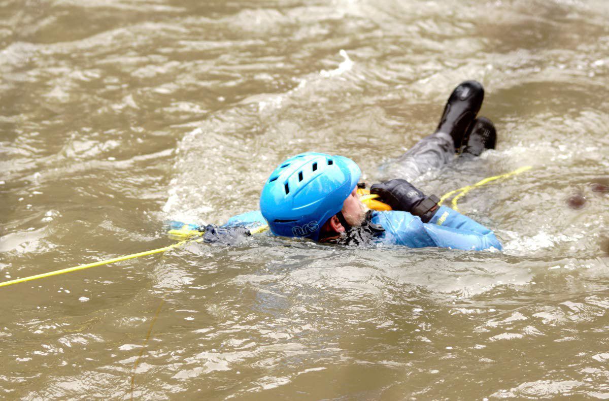 Photos: Saving lives in swift water