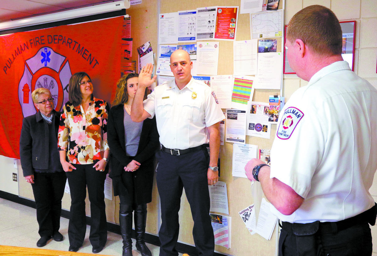 Fire department welcomes new deputy chief in training