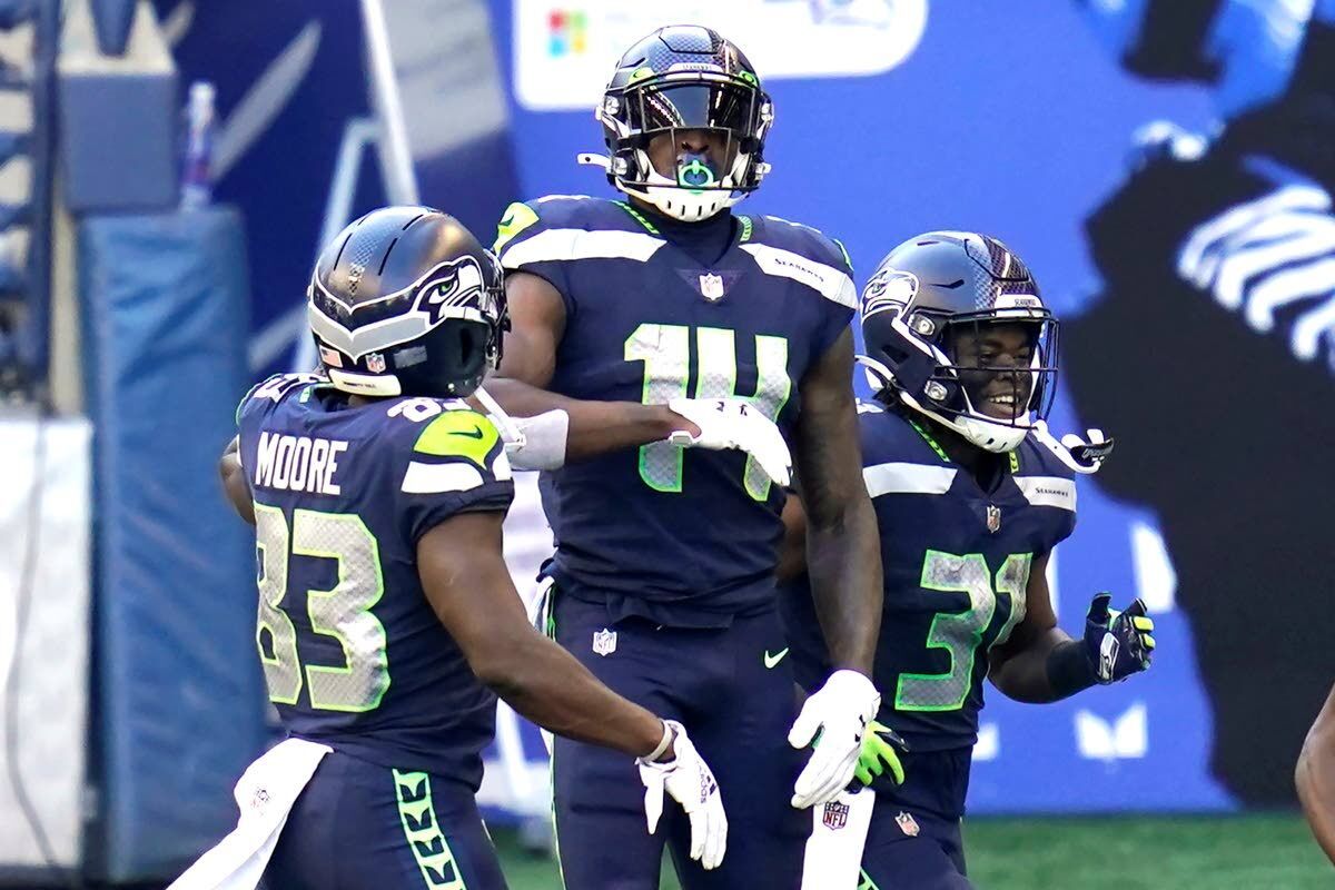 Seattle WR Metcalf having breakout season