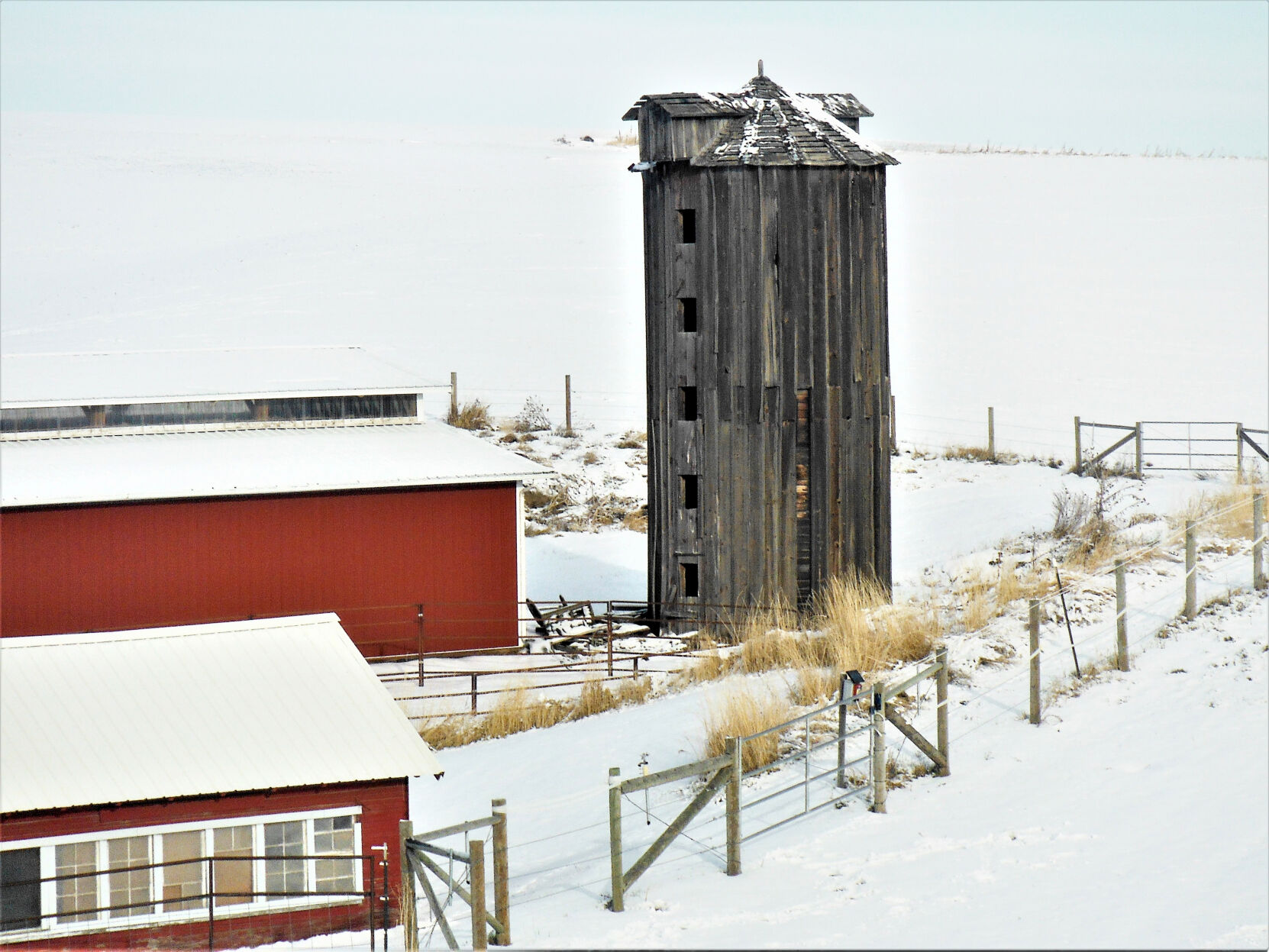 Old grain silo