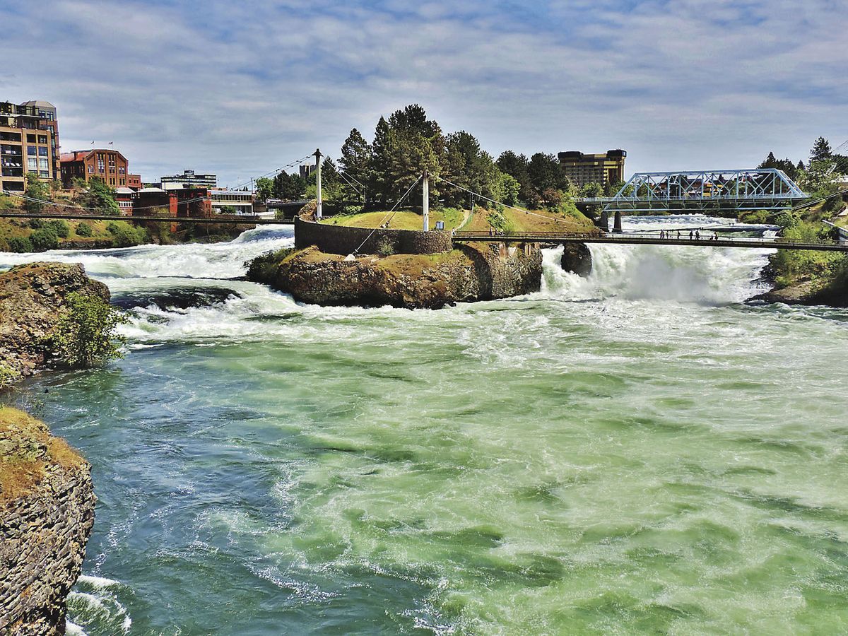 Spokane waterfalls