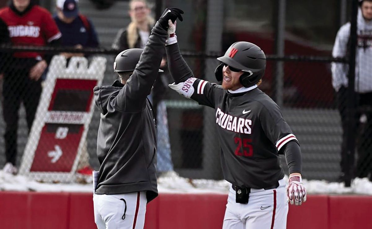 Magee’s single lifts WSU baseball to win in home opener