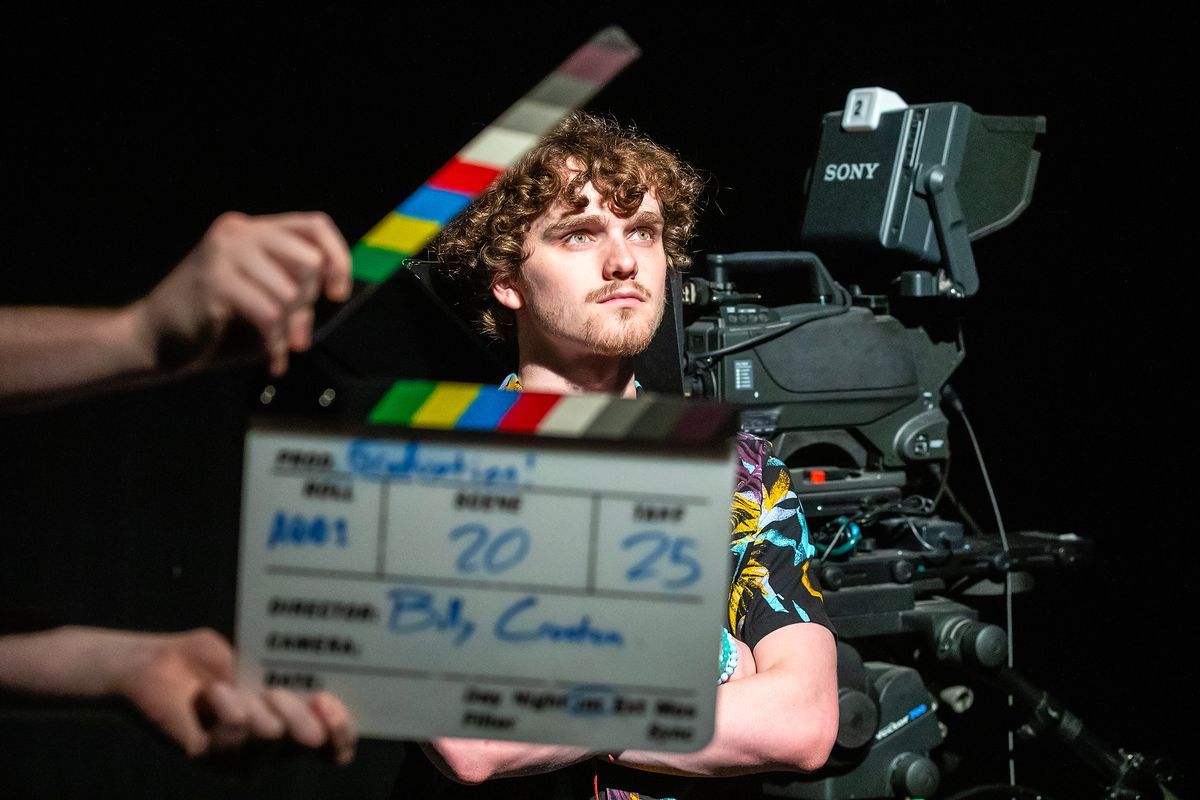 UI grad finds purpose behind the camera