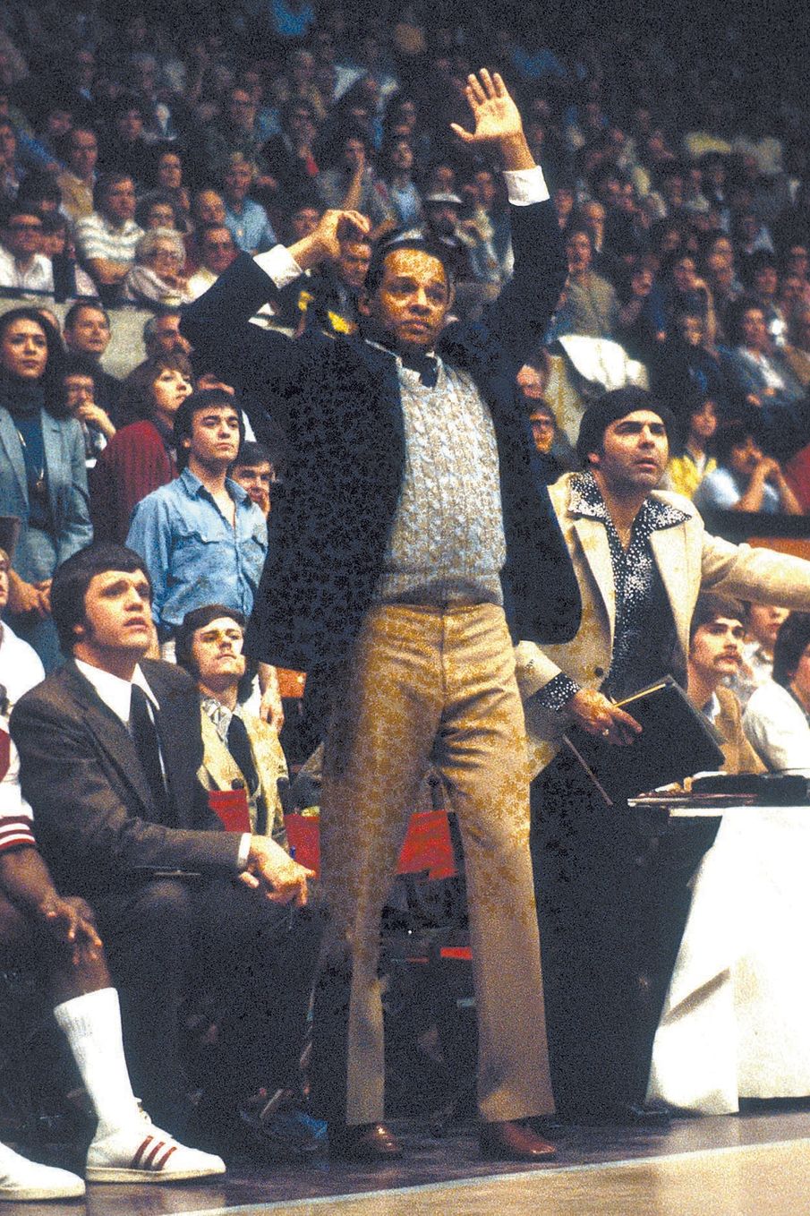 Basketball Hall of Famer, Former WSU coach George Raveling d...