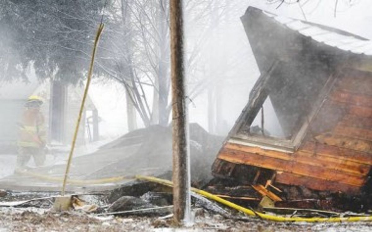 Viola house a total loss in morning fire