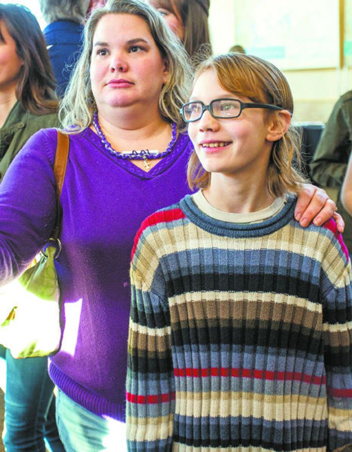 WORKING: After years of unemployment and financial stress, the Boswell...