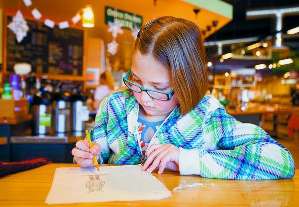 The art of drawing on yourself