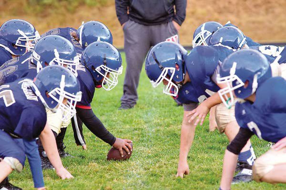 Teaching safety through football