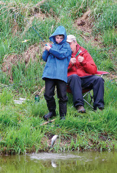 Local children, families reeling 'em in