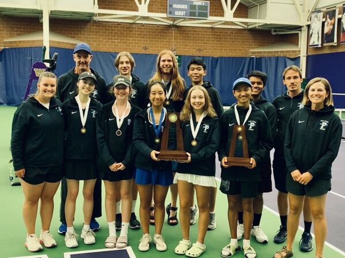 Pullman High tennis standout Wang a leader of the pack on and off the ...