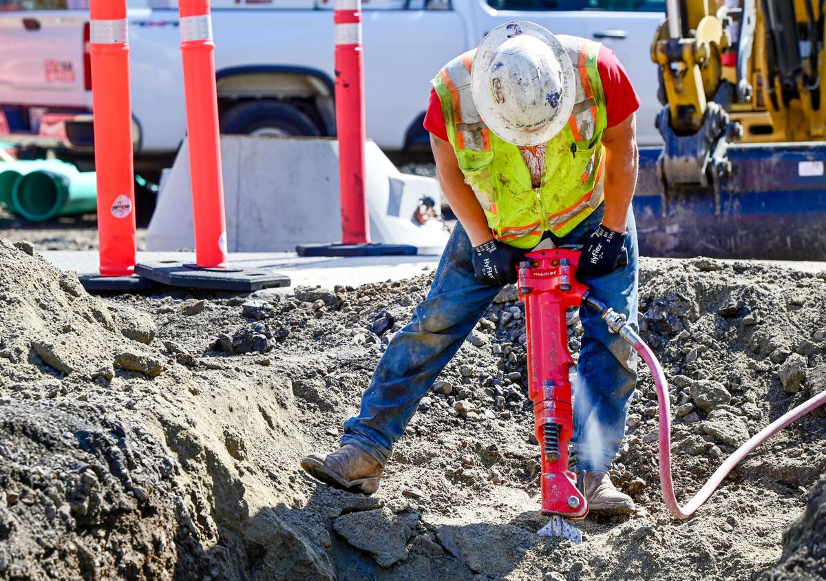 Jackhammering